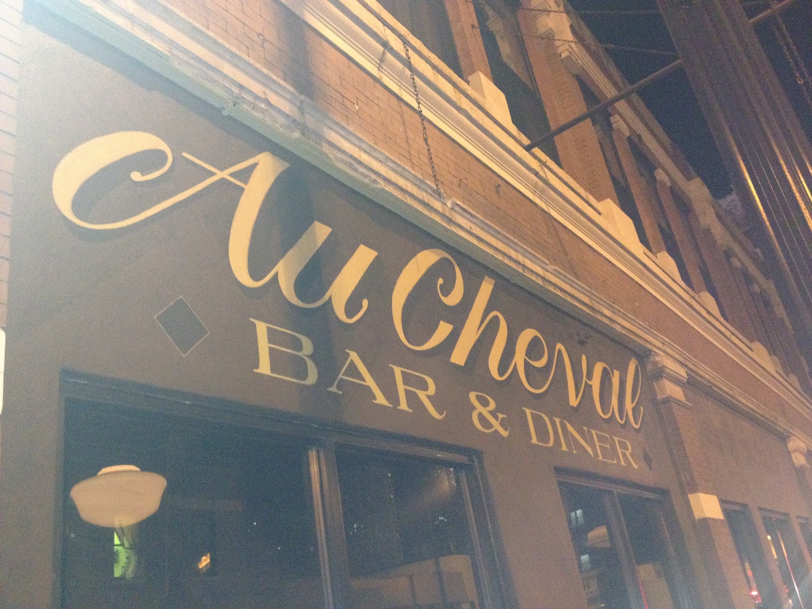 Eat with Grace: Au Cheval