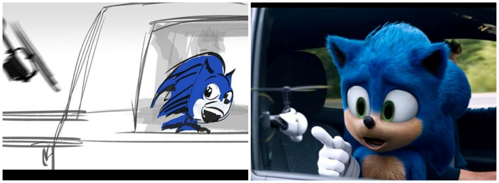 UN ARTISTA DE STORYBOARDS MUESTRA SU TRABAJO EN SONIC LA PELÍCULA