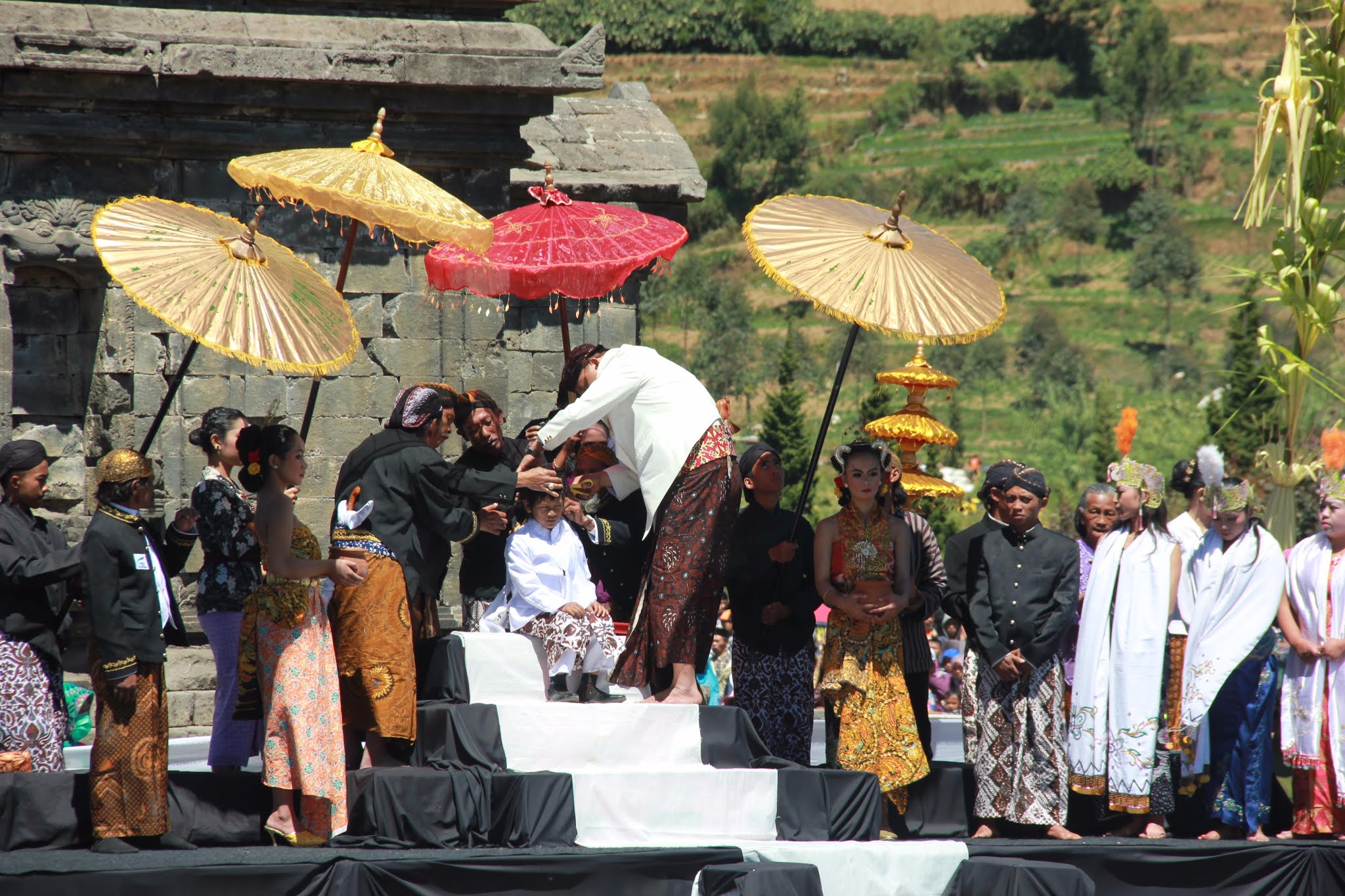 Mengenal Ruwatan rambut Gimbal Dieng