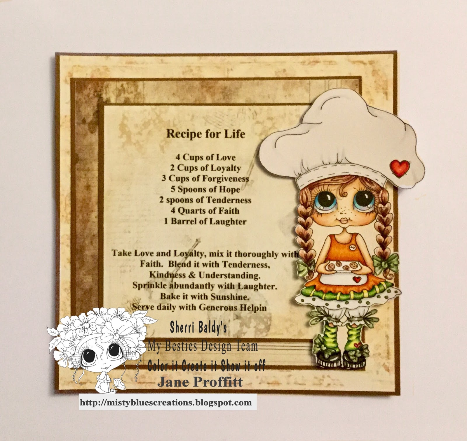 A Recipe for Life | Mistyblue's Creations