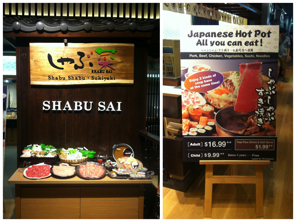 giraffeC eat.Singapore: Shabu Shabu & Sukiyaki buffet @ Shabu Sai