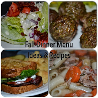 Season The Day: Fall Dinner Menu Ideas & Recipes