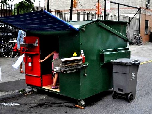 The Flying Tortoise: A Tiny Home In A Dumpster...