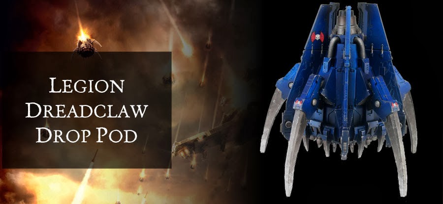 Wargames: Capsula de Desembarco Dreadclaw modelo Anvillus [Warhammer 40K].