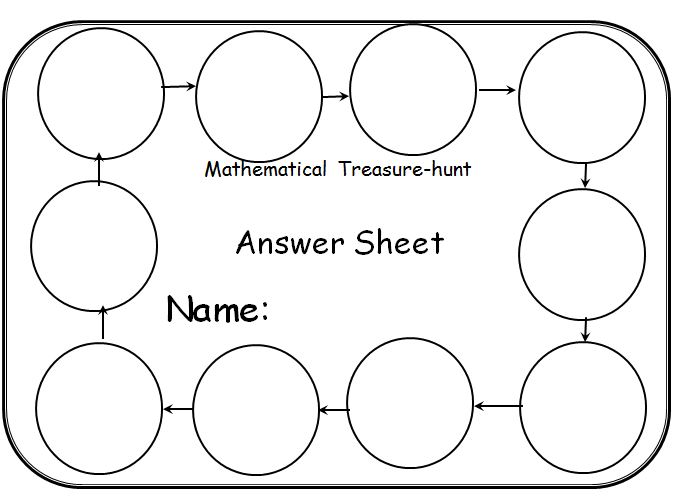 Beautiful Math: Treasure Hunts