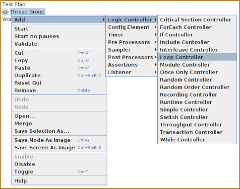 Performance Testing : Logic Controllers