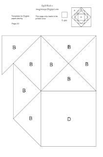 Imaginesque: Quilt Block 11: Pattern and Template