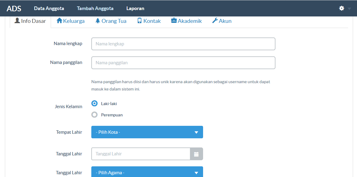Source Code Program Pendataan Alumni Dengan PHP MySQL - FREE SCRIPTS WEB