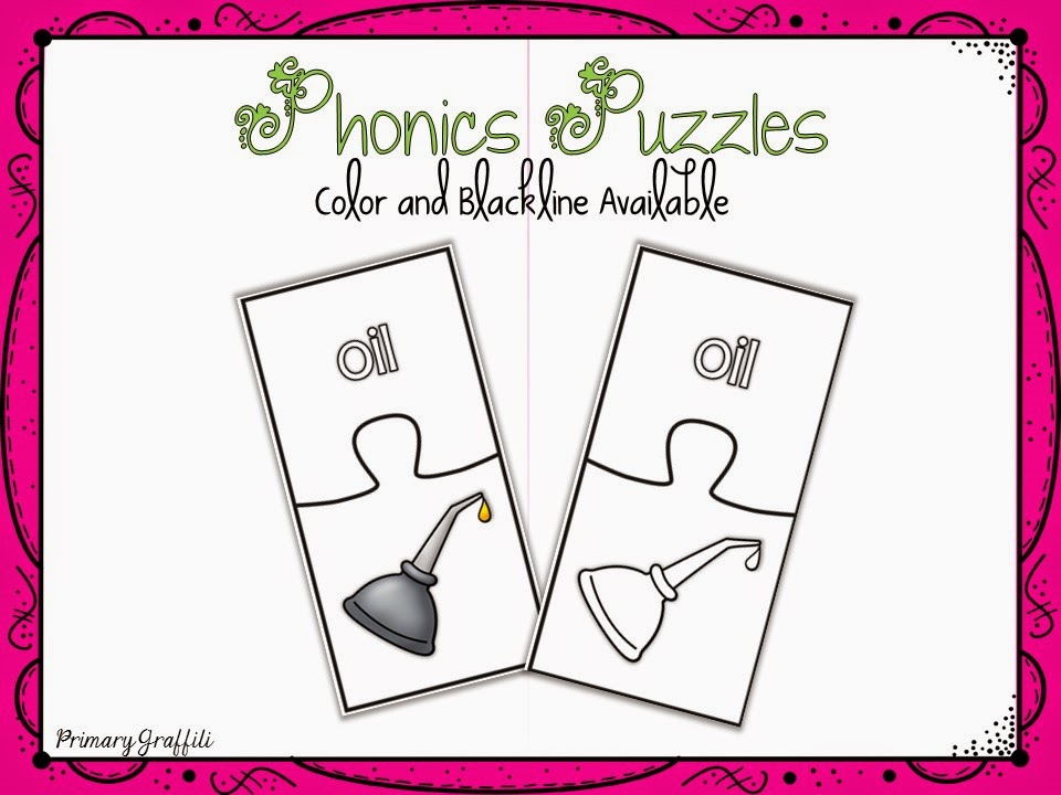 Primary Graffiti: Phonics Word Work {OI, OY} and Growing Bundle