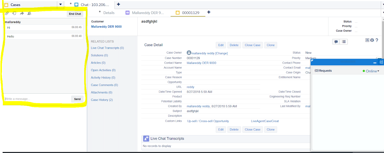 Setup Live Agent In Salesforce