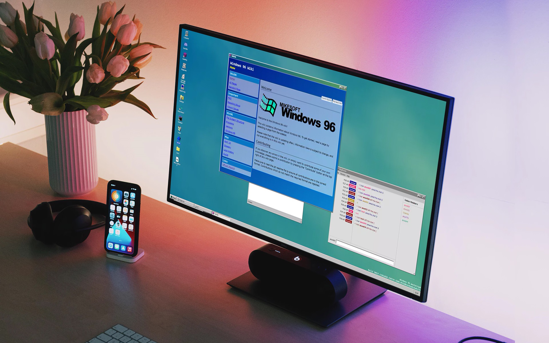 There is a Web-Based Windows 96, And You Can Use it Right Now ...