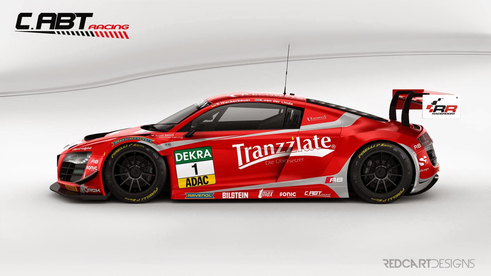 ADAC GT Masters: 2015 C.Abt Racing Audi R8 LMS ultra liveries revealed ...