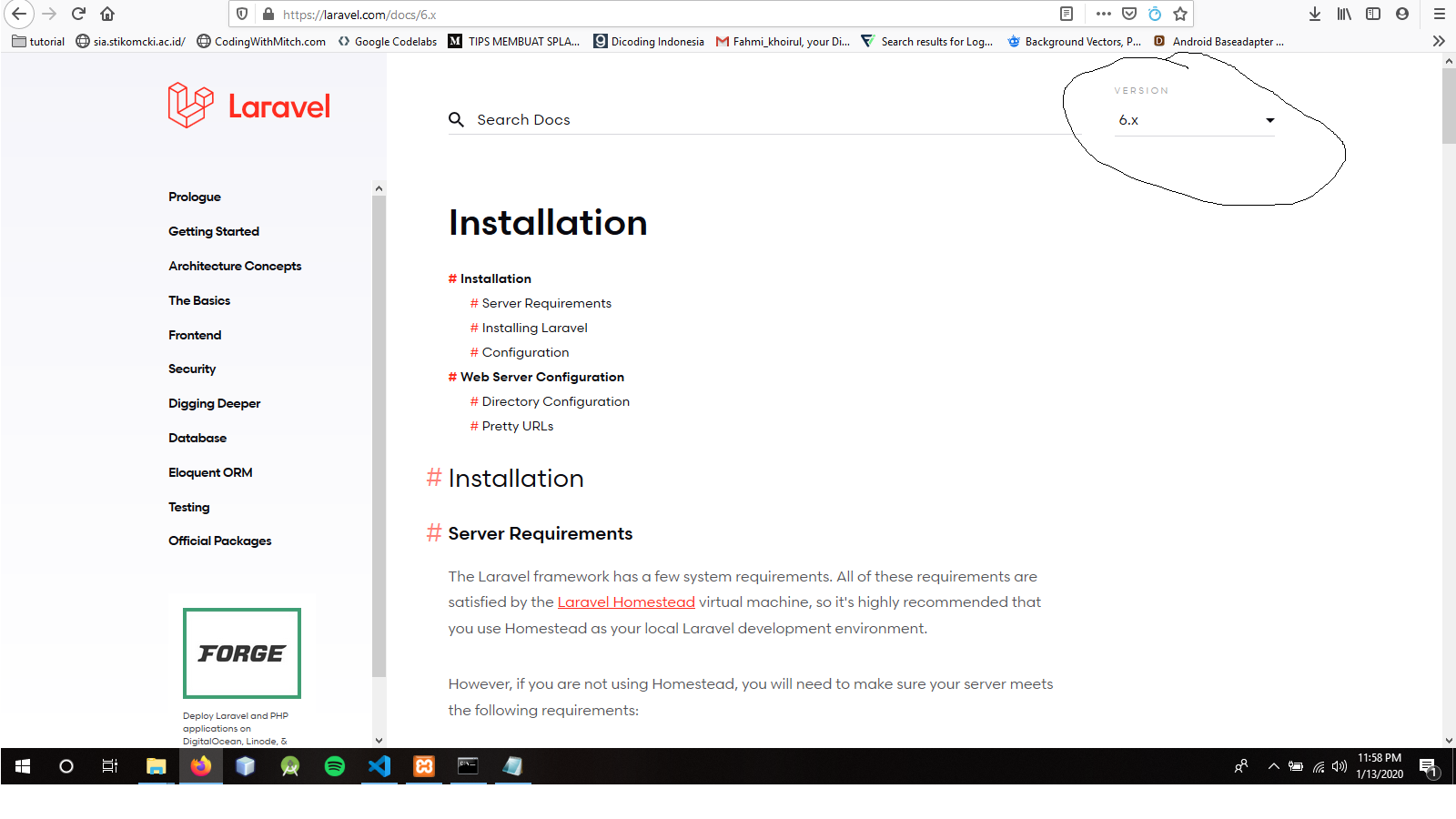 Cara Install Laravel di windows