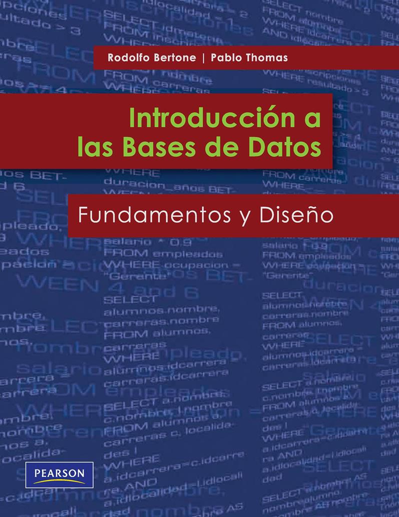 Introducción a las bases de datos – Rodolfo Bertone | FreeLibros