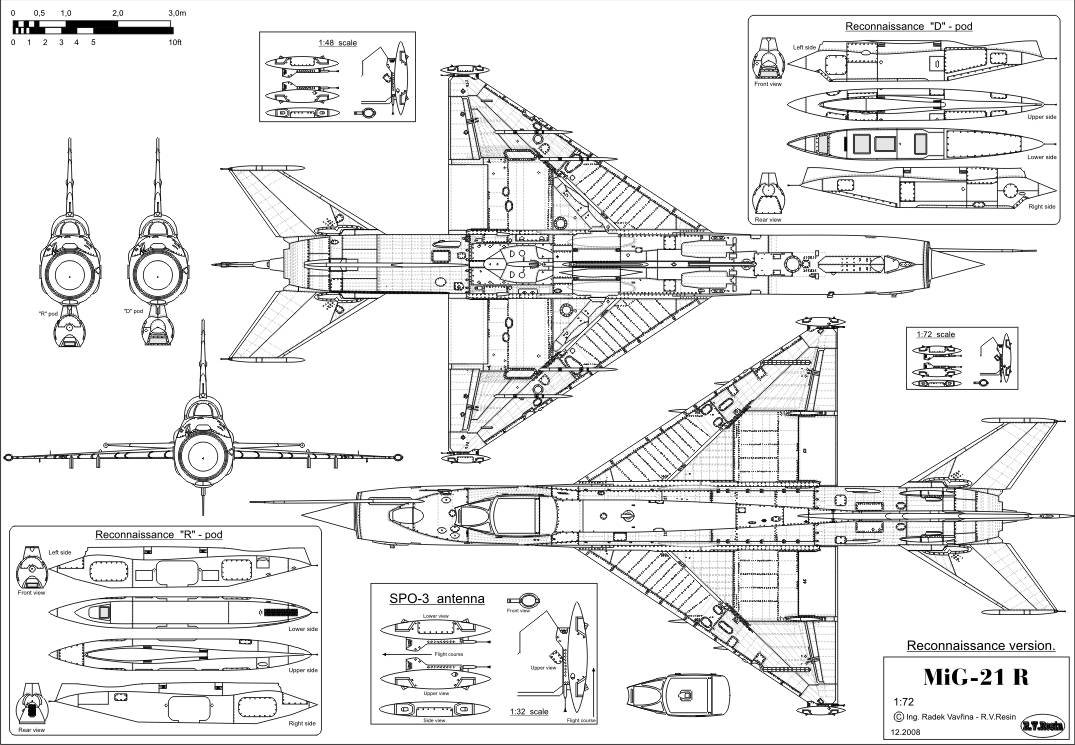 Mig 21 Blueprint