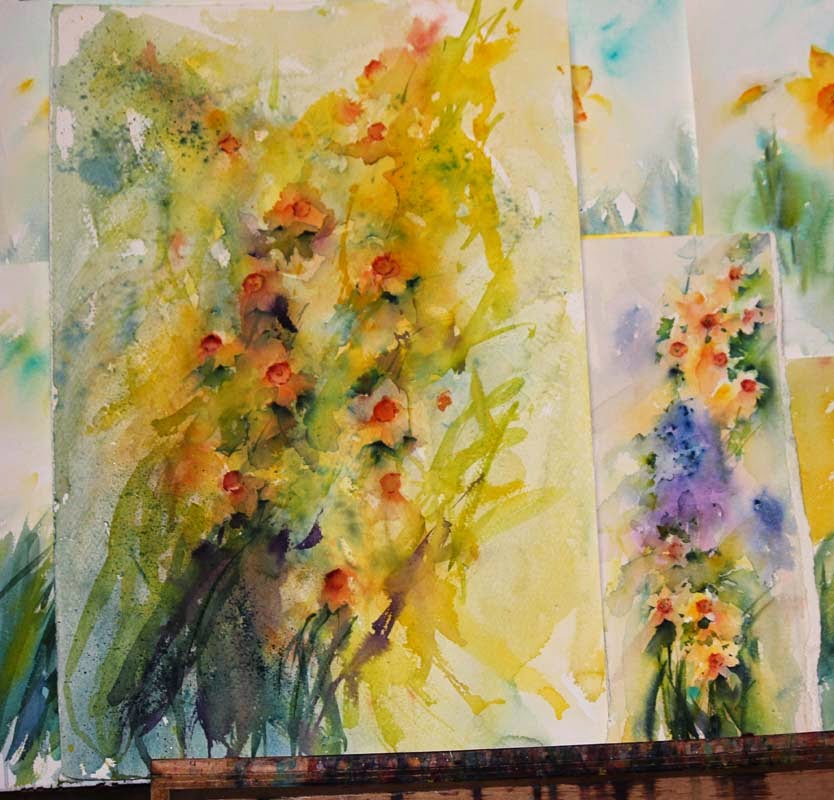 Watercolours With Life: Glorious Spring : Feeling Alive