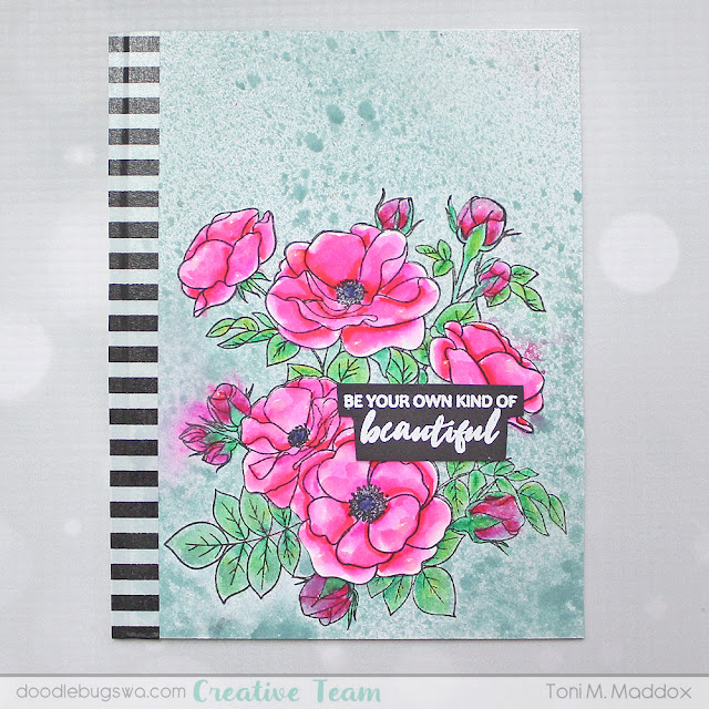 Doodlebugs: Hello from Toni: Beautiful Florals
