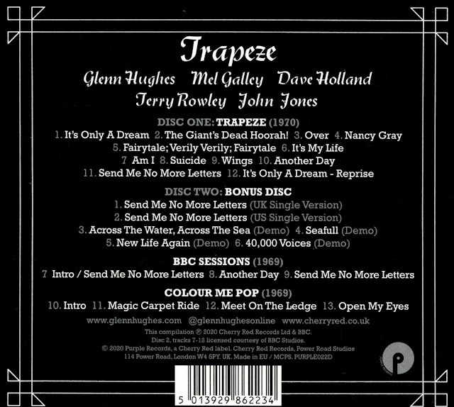 Classic Rock Covers Database: Trapeze - Trapeze (1970)