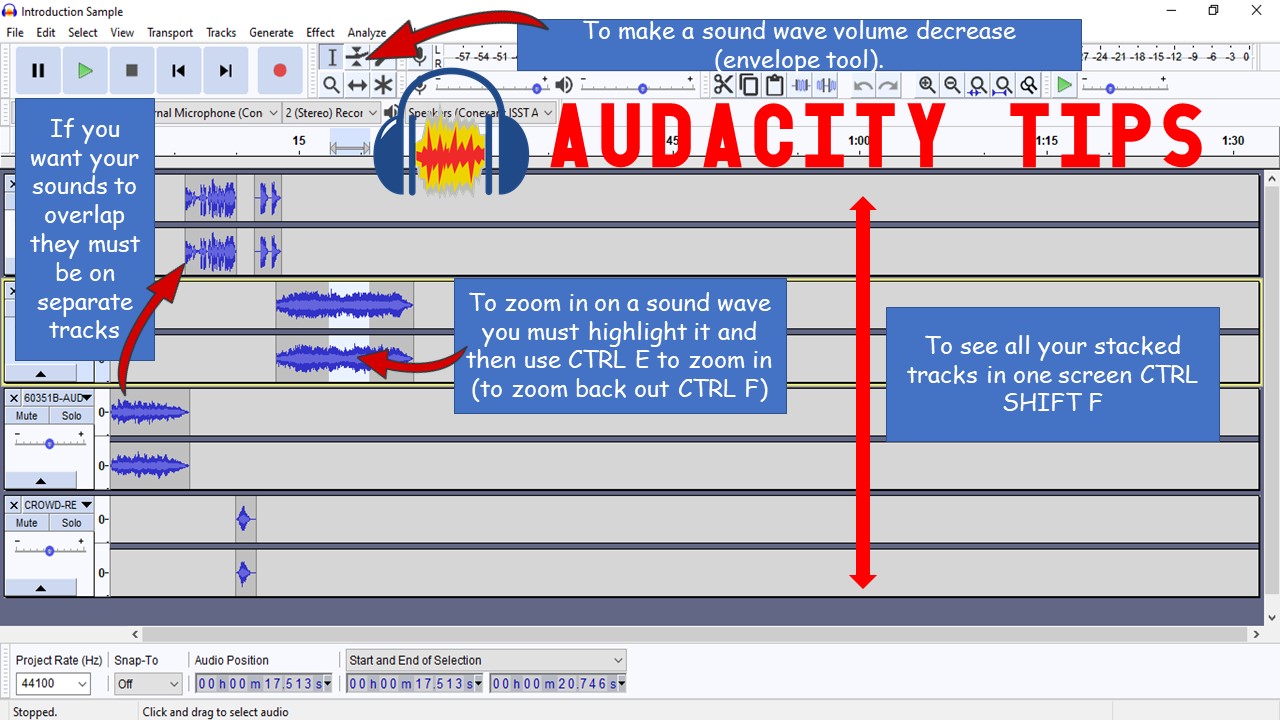 Radio Programs in the Classroom - Using Audacity