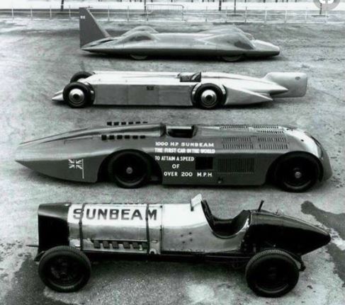 Just A Car Guy: a group photo of the early LSR (land speed record ...