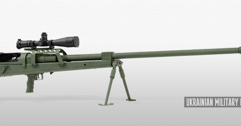 14.5×114 Caliber Semi-Automatic Rifle for Long-Range Target Shooting