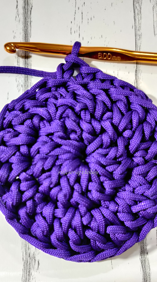 Crochet Macrame Cord Basket by Raji's Craft Hobby - Underground Crafter