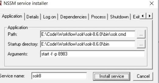 Gotomydigital Run Solr As A Service On Windows
