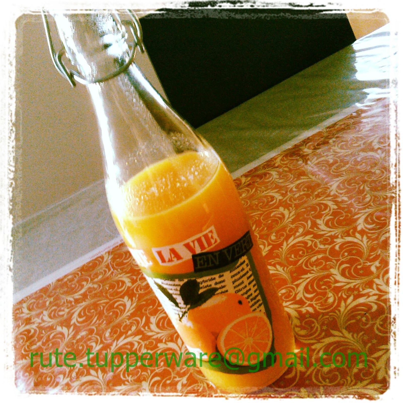 Volta e 1/2 na Cozinha: Sumo de Laranja Concentrada... tipo Sunquick