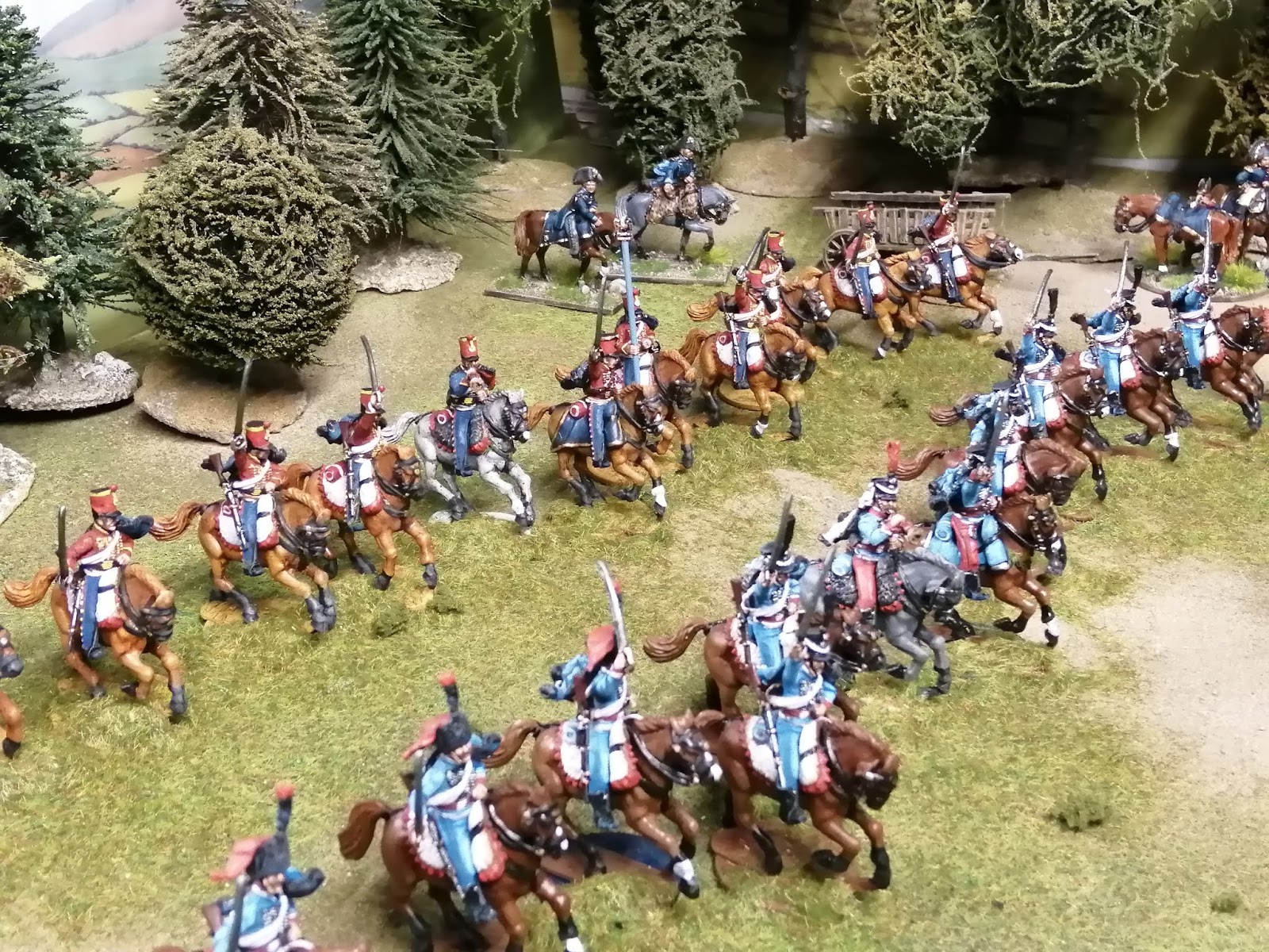 Metal Mercenaries: 28mm Napoleonic Cavalry & French Square for 1815