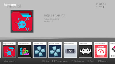 ニンテンドースイッチ USB経由で直接本体に挿しているSDカードにアクセスできるmtp-server-nx紹介