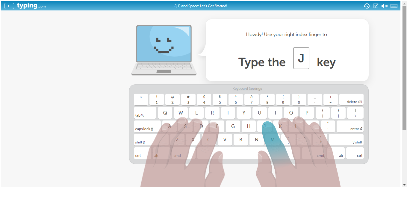 CLIQUE DICAS TV#: Curso de digitação online gratuito com TypingWeb