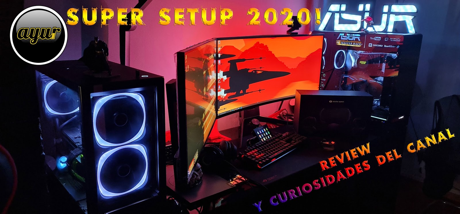 Mi Super Setup 2020! Review y curiosidades del Canal!