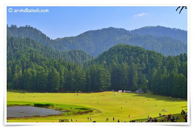 High Definition Beautiful Pictures of Khajjiar (Lake and ground) Chamba