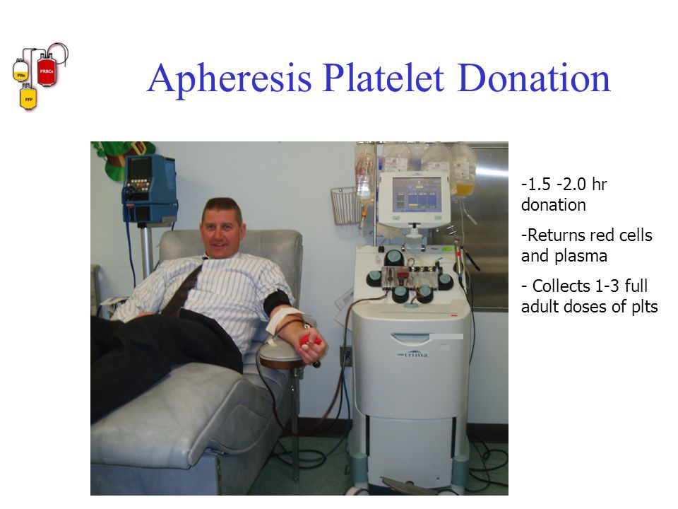 LB-35 Platelet Donation by Apharesis