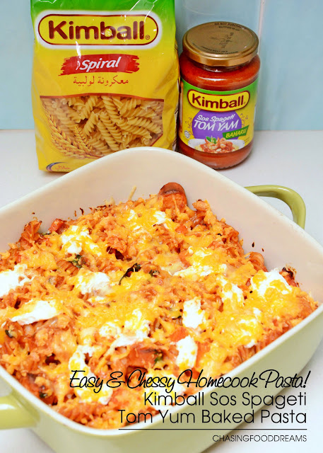 CHASING FOOD DREAMS: Baked Kimball Sos Spageti Tomyam Pasta (specially ...