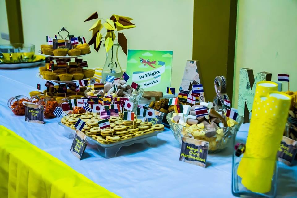 MomMieMei: DIY: Travel Theme Snack Buffet