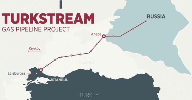 TurkStream Map - TurkStream Pipeline