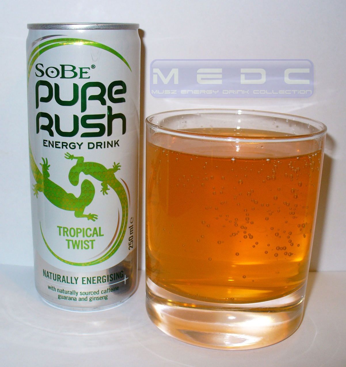 World of Energy Drinks: Energy Drink Test #41 Sobe Pure Rush Tropical