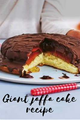 Giant jaffa cake recipe | secretdelicious