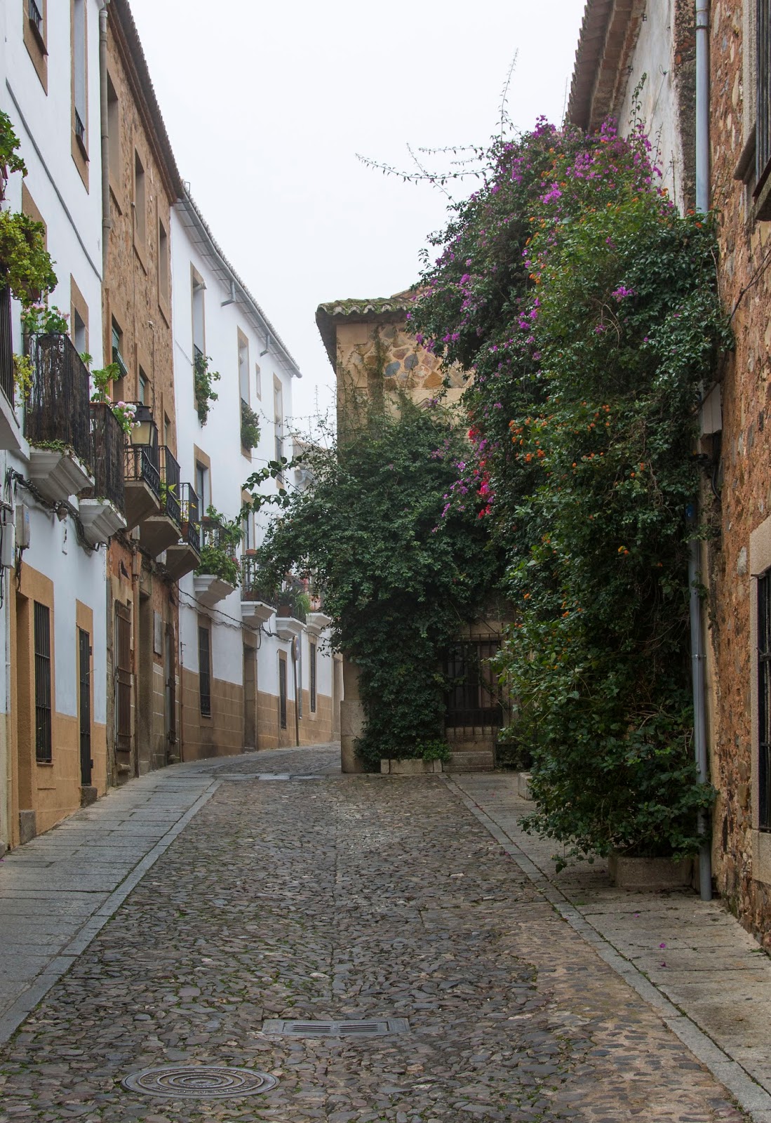 Cáceres, Arco de la Estrella,Puerta de Mérida y Adarve de Sta Ana ...