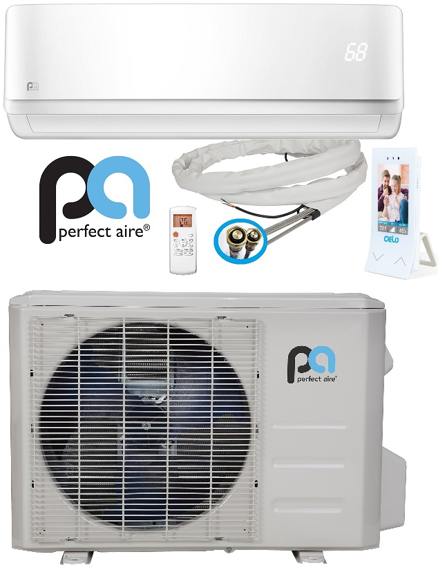All New Mini Split Ductless HeatPump Systems: Single-Zone 24000 Btu (800-1200 Sq Feet) in ...