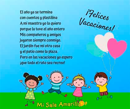 Mi Sala Amarilla: Ejemplos de Mensajes para Fin de Curso