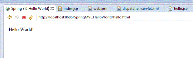 Simply Basics: Spring MVC hello world example