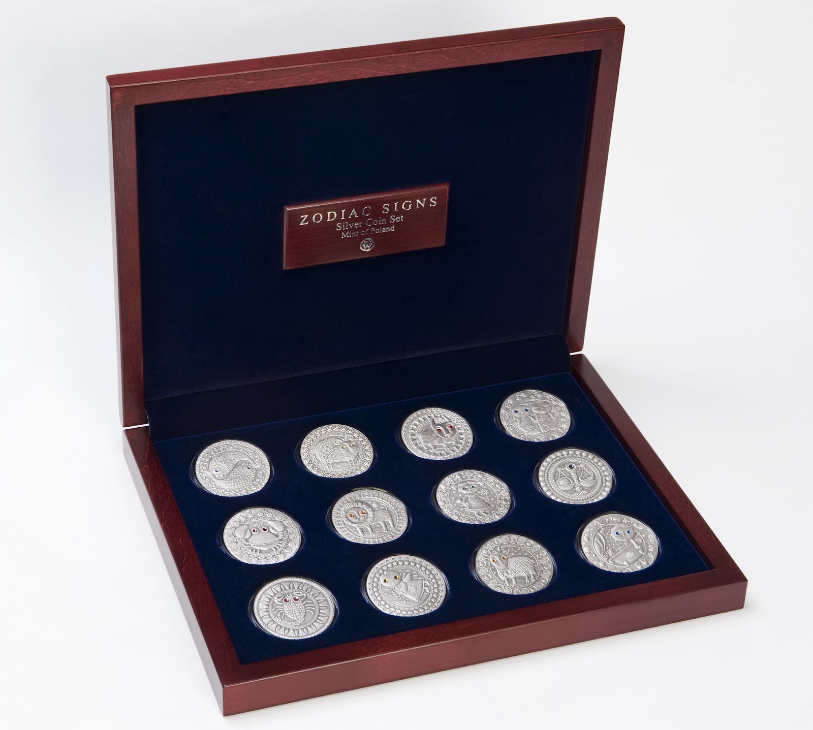 Sterling Silver Coins: Republic of Belarus 'Zodiac Signs' Silver Coin ...