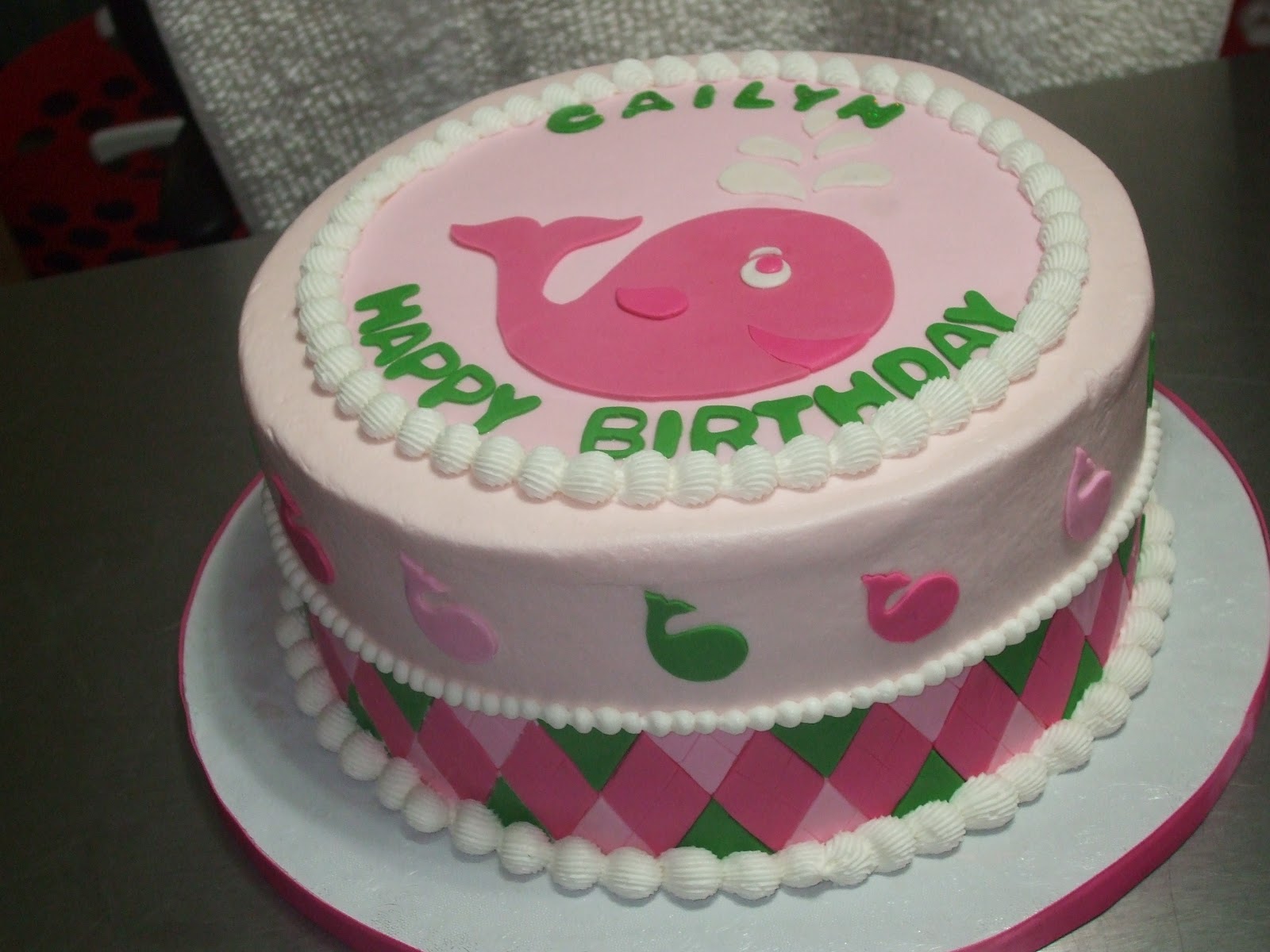 Cakes by Paula: Ocean Preppy Girl Party