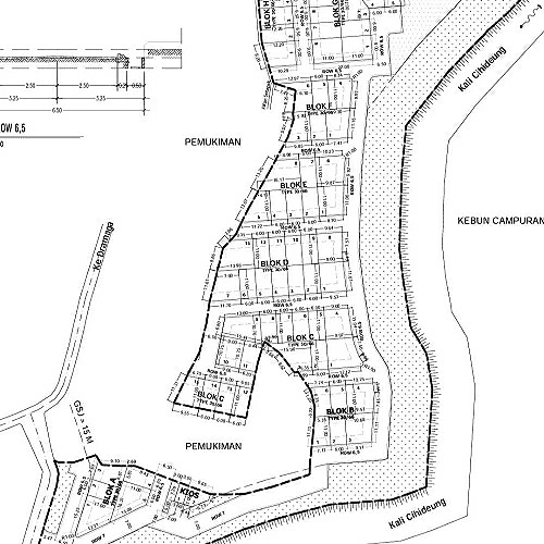 Mengenali Gambar Site Plan - Informasi Teknik Bangunan