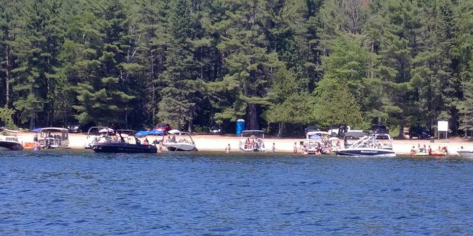 Lac Simon "One Lake - One Chance": Covid-19 #5: Les plages SEPAQ ...
