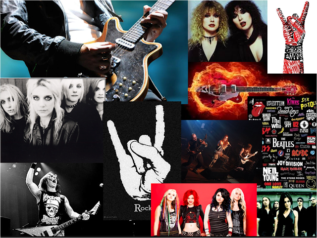 RAM Productions: Mood Board for Rock Genre
