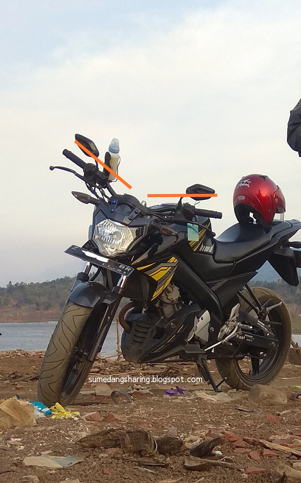 √ Vixion Pakai Stang Byson Berasa Paling Gagah di Jalanan Bro ...