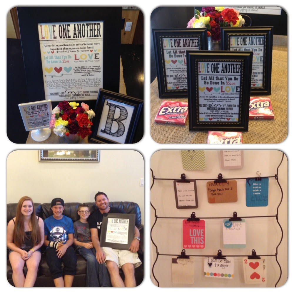 Autumn-Bennett: Our Family Motto 2014-2015 LOVE ONE ANOTHER